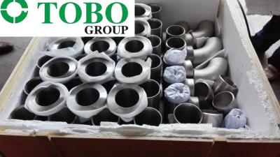 China 1/2 in -48 in Schedule 5S to schedule 80 ASME B16.9 ASME B363 EN1092 WPT2 Titanium Lap joint Stub End for sale