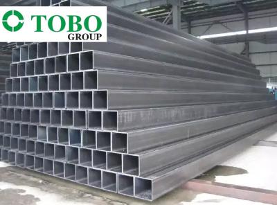 Cina Tubo d'acciaio rettangolare saldato del quadrato del carbonio del tubo 16 rettangolari di acciaio al carbonio in vendita