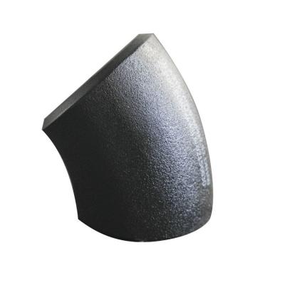 China Customized Large size Alloy Pipe Fitting Galvanized Finish 45 / 90 Degree Elbow for sale