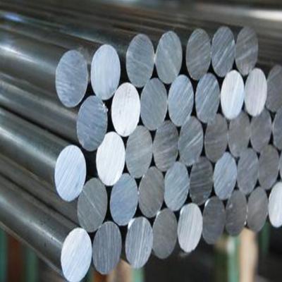 China Quenched And Tempered Steel Alloy Round Rod Silver White Black / Golden DIN Standard Simplicity for sale