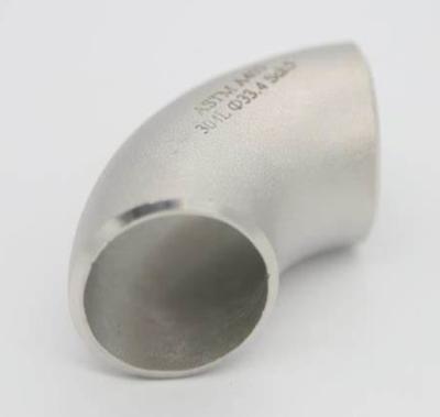 China METAL High Quality Elbow Food Grade Sanitary Stainless Steel 90 Degree Long Elbow Pipe Fittings Elbow for sale