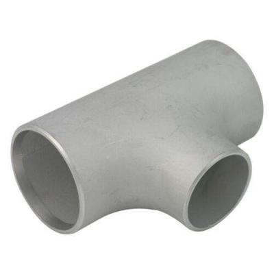 China ASME B16.9 Stainless Steel Seamless Reducing Tee, Butt Weld Pipe Fitting for sale