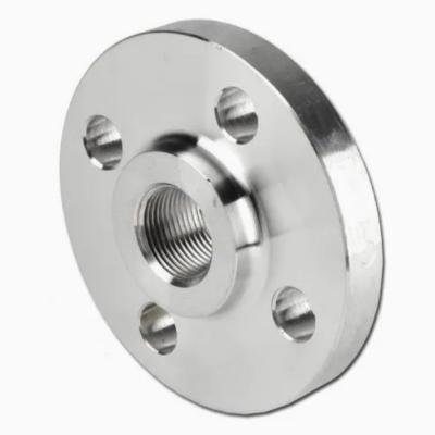 China DN15 Class 150 Stainless Steel 316L Threaded Flange ASME B16.5 for sale