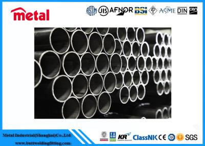 China Black Thin Wall Stainless Steel Tube , Sch80 4 Inch Stainless Steel Pipe for sale