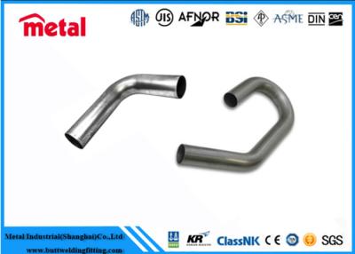 China SCH 80 U Bent Round Steel Tubing , 3mm Thickness Stainless Steel Welded Pipe for sale