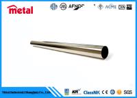 China Welded Type Super Duplex Stainless Steel Pipe Annealed / Smooth Surface for sale