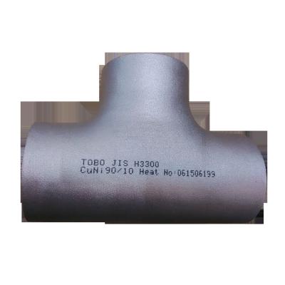 China ASME 3/4'' Butt Welding Pipe Fitting Alloy Steel Sch10 Eaqul Tee for sale