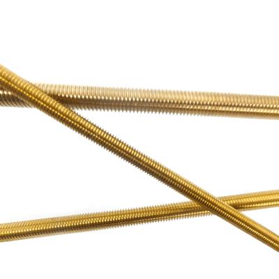 China Structural ASTM A193 M6 M8 M12 Din975 Copper Threaded Rod for sale
