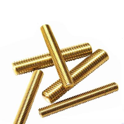 China Structural ASTM A193 M6 M8 M12 Din975 Copper Threaded Rod for sale