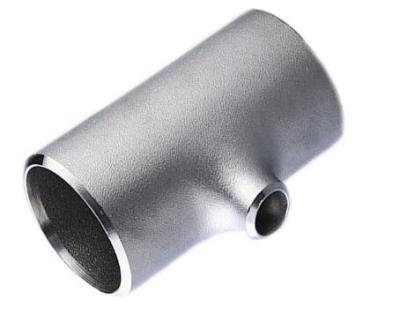 China SS304 SS316l 304 Stainless Steel Pipe Fittings ASME B16.11 Butt Welding Forged Pipe Reducing Tee for sale