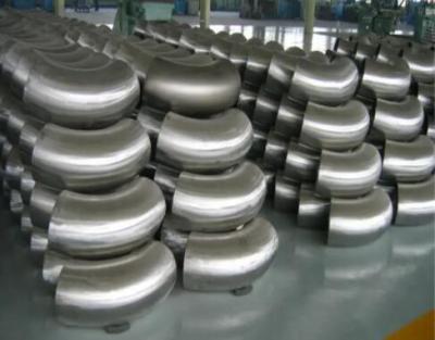 China Seamless Butt Welding  90° Length Radius Elbow  2”SCH-80   ASTM A815 UNS S31803 for sale