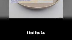 8 Inch Copper Nickel Pipe Cap 16 Bar Pressure