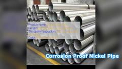 ASTM B165 Nickel Alloy Pipe Welded Tube