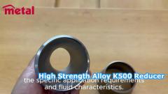 Seamless Butt Welding Reducer 24 by 8 Inch Alloy K500
