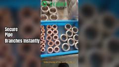 Premium Copper Saddle & Outlet Fittings Product Overview