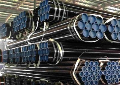 China Black Welded api 5l GR.B Carbon  Erw Steel Pipe ASTM A53 for sale