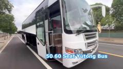 Used Yutong Bus 50-60 Seats Auto Turbo Diesel