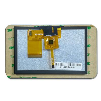 China 4.3 Inch Vehicle Touch Screen LCD Display High Brightness 300 Nit LCD Touch Display for sale