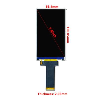 Cina 4.95 pollici Display LCD industriale 350 Nits Modulo LCD IPS TFT Fornitori in vendita
