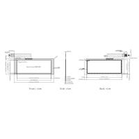 China 6.8 Inch TFT Capacitive Touch Screen IIC Interface 5 Point Multi Touch Panel for sale