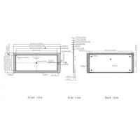 China 12.3 Inch TFT Capacitive Touch Screen IIC Interface Single Touch Microchip Controller for sale