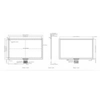 China 27 Inch PCAP Touch Panel TFT Multi Touch Capacitive Touchscreen for sale