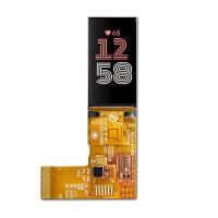 China 0.95 Inch 120x240 OLED Display Module Rigid Bar Type AMOLED 450cd/m2 SPI MIPI for sale