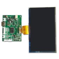 China 7 Inch 1024x600 IPS Display with HDMI VGA CVBS Controller Board 12V for sale
