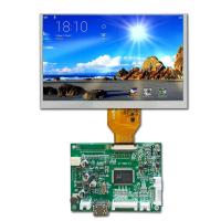 China 7 Inch 800x480 TFT LCD Display with HDMI VGA Driver Board 12V for sale