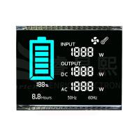 China Segment Code Screen TN LCD Display Touch Button Thermostat Va Lcd Panel for sale