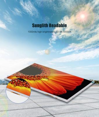 Cina Risoluzione LCD industriale a 10,1 pollici di TFT 1280x800 dello schermo di visualizzazione in vendita