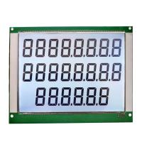 China 22 Digit LCD Segment Display Fuel Dispenser 886 7 Segment Module for sale