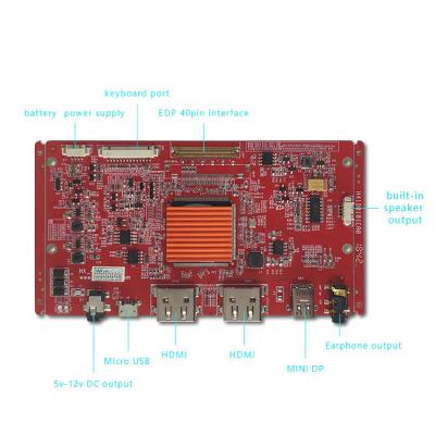 Cina schermo LCD a 12,5 pollici del pannello del monitor 4K UHD del computer portatile dell'affissione a cristalli liquidi di 4k IPS 3840x2160 in vendita