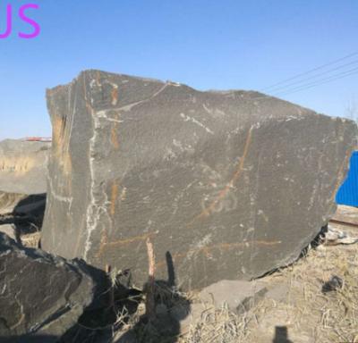 China Shanxi Black Granite Block Stone for Monument/Countertop/Fireplace/Engineering Slabs for sale