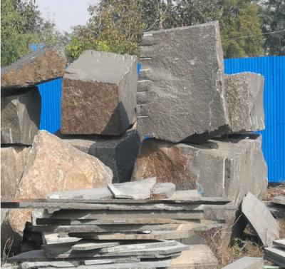 China Shanxi Black G684 Rough Granite Black for Sale for sale