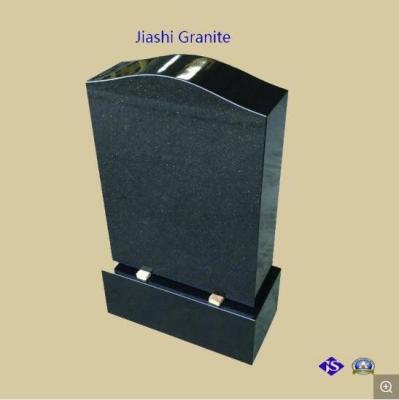 China High Quality Absolute Black Granite Tombstone Natural Black Granite for sale