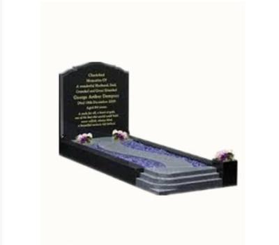 China Custom Natural Granite Cemetery Memorial Monument for sale