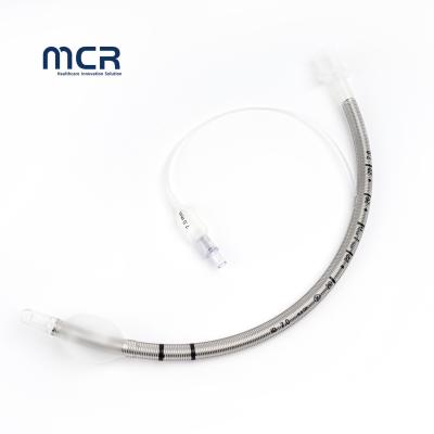China PU Cuff Disposable Reinforced Soft & Flexible Endotracheal Tube with Smooth Tip for sale