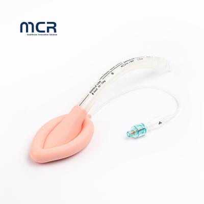 China Medical Supply Disposable Sterile Standard Silicone Laryngeal Mask for sale