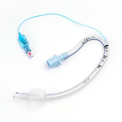 China Medical Surgical Preformed Oral/Nasal Endotracheal Tube with or without High Volume / Low Pressure Cuff for sale