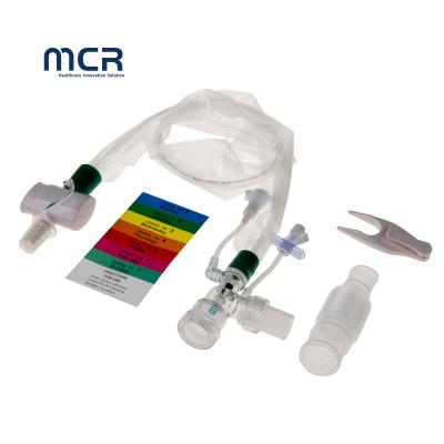 China 30cm / 60cm Soft Closed Suction Catheter With PU Protective Sleeve for sale