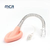 China Disposable Wire Reinforced Laryngeal Mask Airway Silicone 7 Sizes 15mm Connector for sale