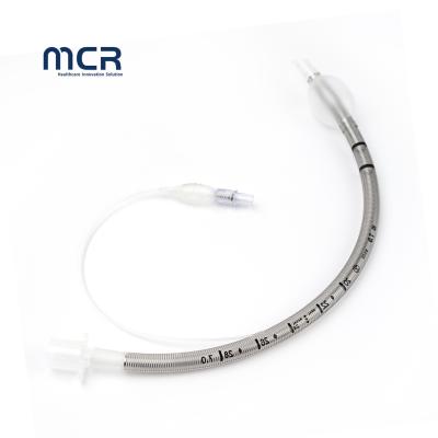 China Reinforced Cuffed Endotracheal Tube Plastic ET Tube for sale