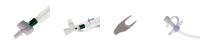 China Disposable Closed Suction System L-Piece Soft Sleeve 5Fr to 16Fr 300mm 600mm for sale