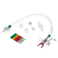 China 600mm Tracheostomy Closed Suction Kit 10Fr T-Piece 72H Automatic Flushing for sale