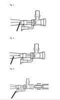 China PVC Closed System Suction Catheter 14Fr 72H T-Piece for Endotracheal Tube ICU for sale