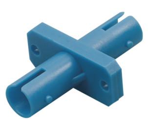 China fiber optic adaptersInse<0.2 dB ST Simplex/Duplex Adapter  Excellent Changeability Local Area Network application for sale