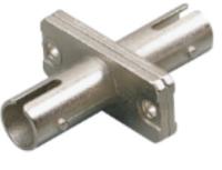 China fiber optic adapters Inse<0.2 dB ST Simplex Adapter  Excellent Changeability Local Area Network application for sale