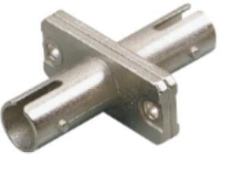 China fiber optic adapters Inse<0.2 dB ST Simplex Adapter  Excellent Changeability Local Area Network application for sale