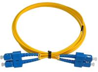 China SC SC 3mm Fiber Optic Patch Cord  2 Core Communication Application for sale